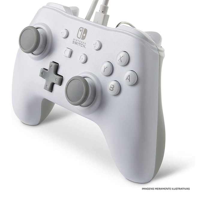 CONT NINTENDO SWITCH WHITE 1517033-01 - CONTROLE NINTENDO SWITCH WHITE ...