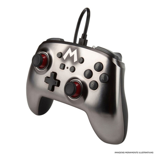 CONT NINTENDO SWITCH SUPER MARIO SILVER - CONT NINTENDO SWITCH SUPER ...