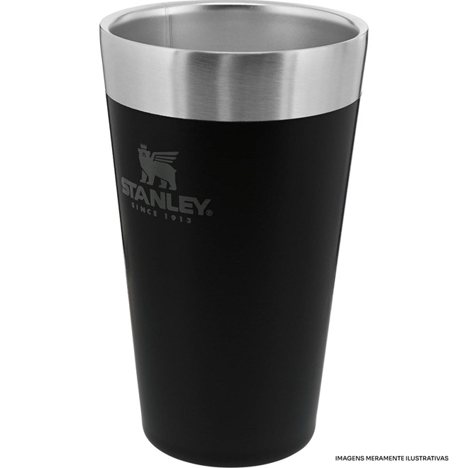 COPO STANLEY S/TAMPA 473ML PRETO 8029 - COPO STANLEY S/TAMPA 473ML ...