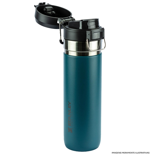 GARRAFA STANLEY QUICK 710ML AZUL 8034 - GARRAFA STANLEY QUICK 710ML ...