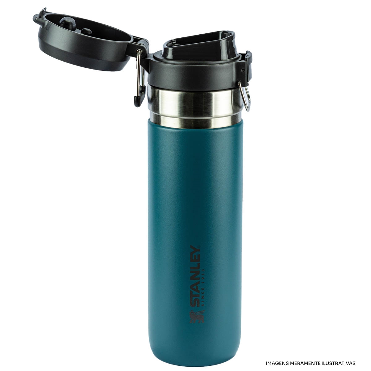 GARRAFA STANLEY QUICK 710ML AZUL 8034 - GARRAFA STANLEY QUICK 710ML ...