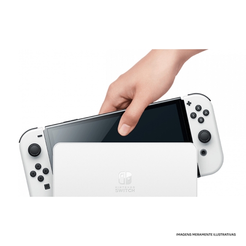 VIDEO GAME NINTENDO SWITCH OLED BRANCO - VIDEO GAME NINTENDO SWITCH ...