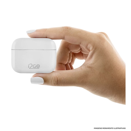 FONE I2GO TWS AIR BUDS GO WHITE - FONE I2GO TWS AIR BUDS GO WHITE - I2GO