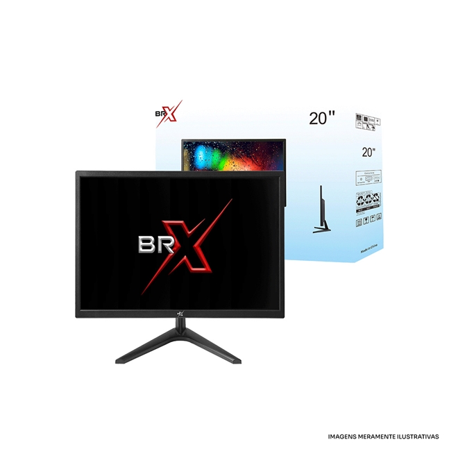 MONITOR BRX 20'' HDMI/HD+ MBRX201BK - MONITOR BRX 20'' HDMI/HD+ ...