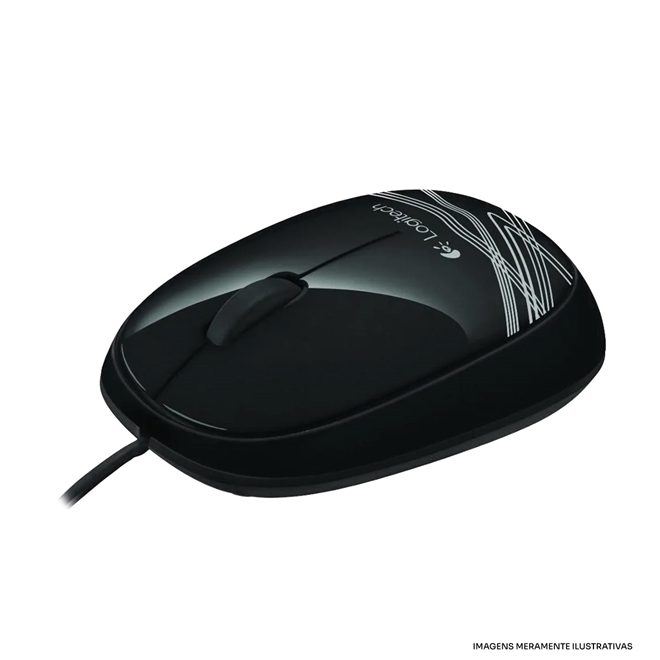 MOUSE LOGITECH M105 PRETO - MOUSE LOGITECH M105 PRETO - LOGITECH