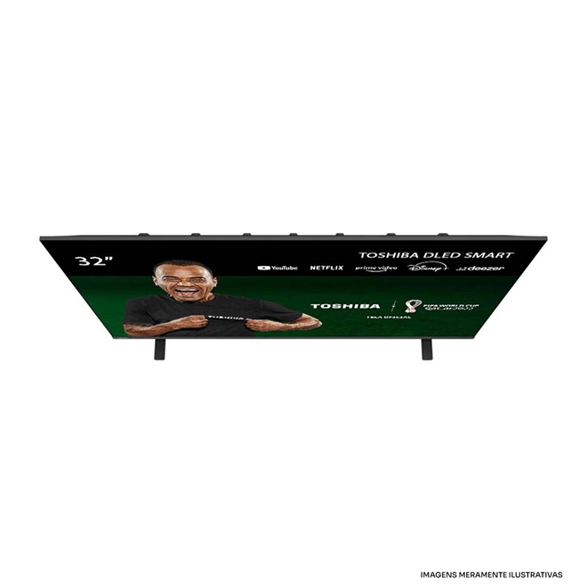 TV SMART TOSHIBA 32" HD DLED TB016M - TV SMART TOSHIBA 32" HD DLED ...