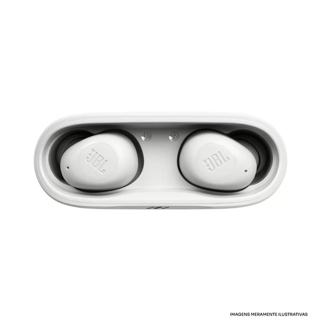 FONE JBL WAVE BUDS TWS WHITE - FONE JBL WAVE BUDS TWS WHITE - JBL