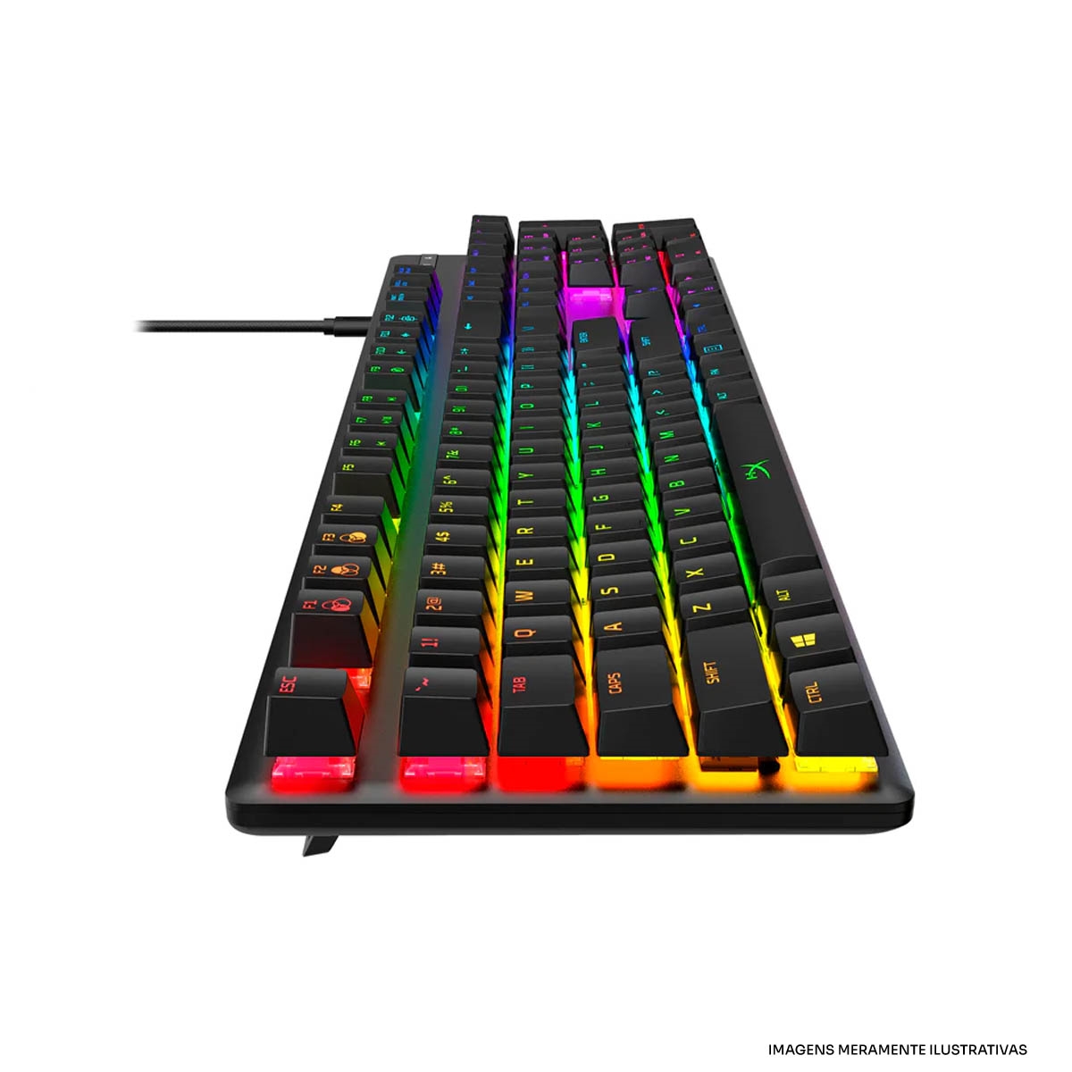 TECLADO HYPERX ALLOY ORIGINS HXKB6RDXBR - TECLADO HYPERX ALLOY ORIGINS ...