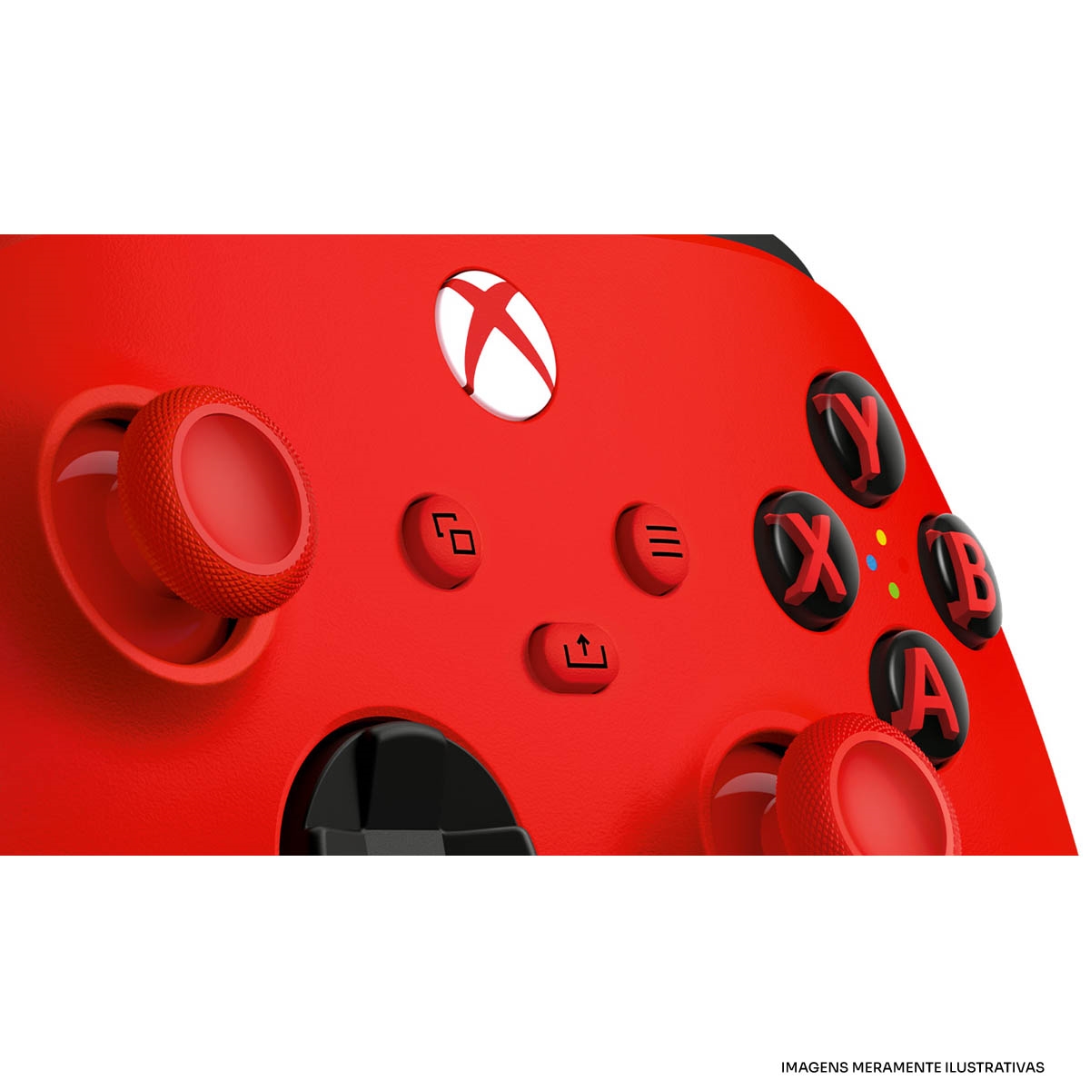 CONTROLE XBOX SERIES S/X PULSE RED IMP - CONTROLE XBOX SERIES S/X PULSE ...