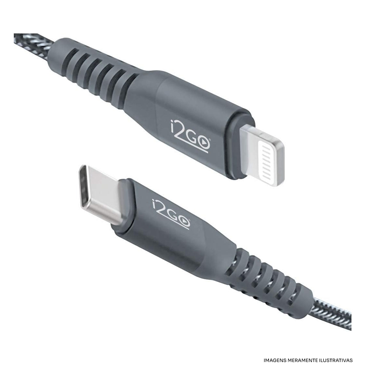 CABO I2GO PRO TIP C+LIGHTN 2M PROCBL011 - Cabo IPhone/Lightning + USB-C ...