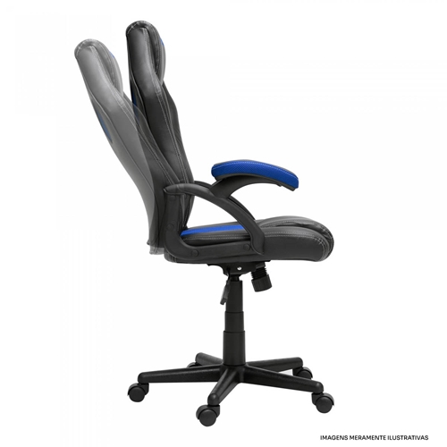 CADEIRA GAMER BRIGHT AZUL 0601 - CADEIRA GAMER BRIGHT AZUL 0601 - BRIGHT
