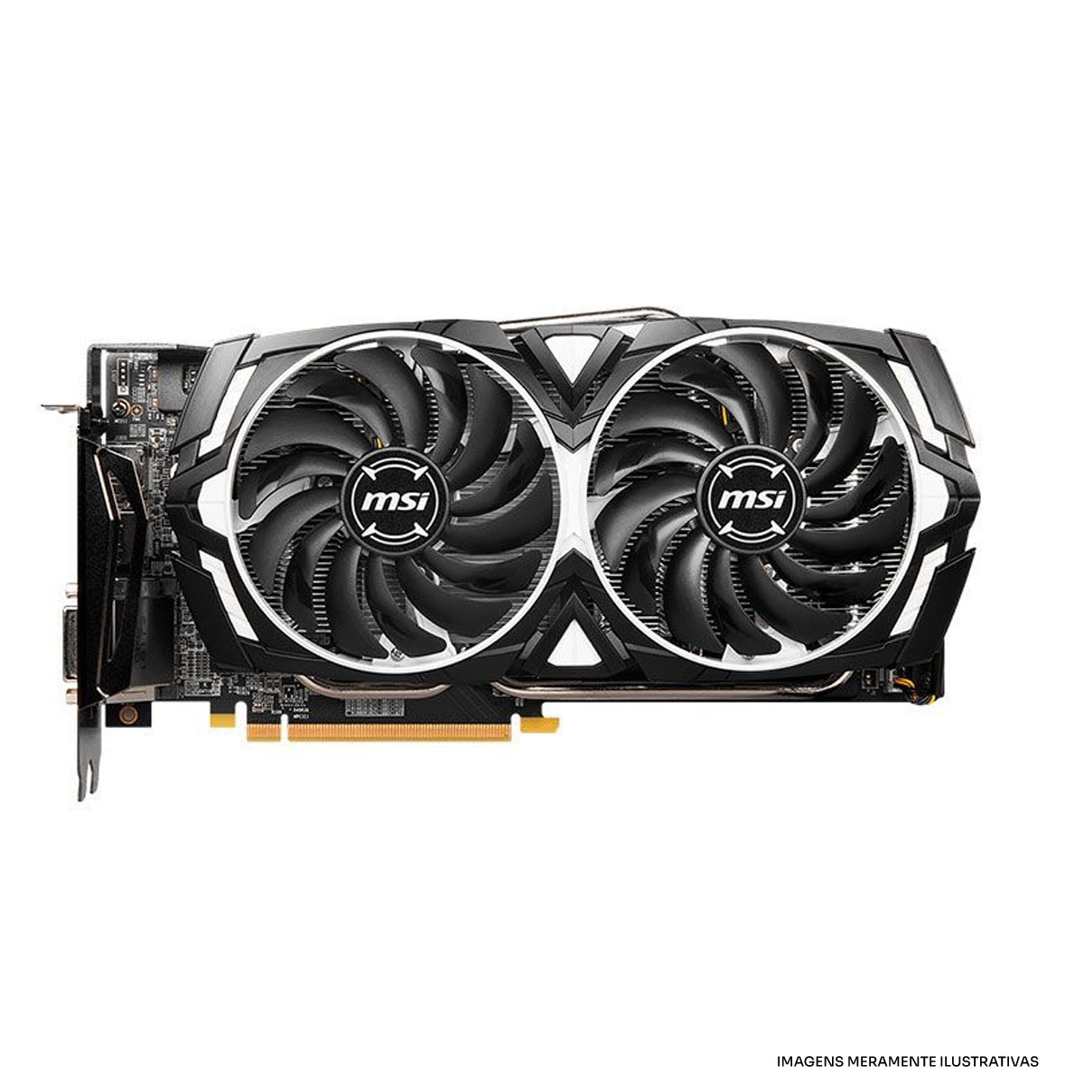 PLACA DE VIDEO MSI RADEON RX580 ARMOR 8G - PLACA DE VIDEO MSI RADEON ...