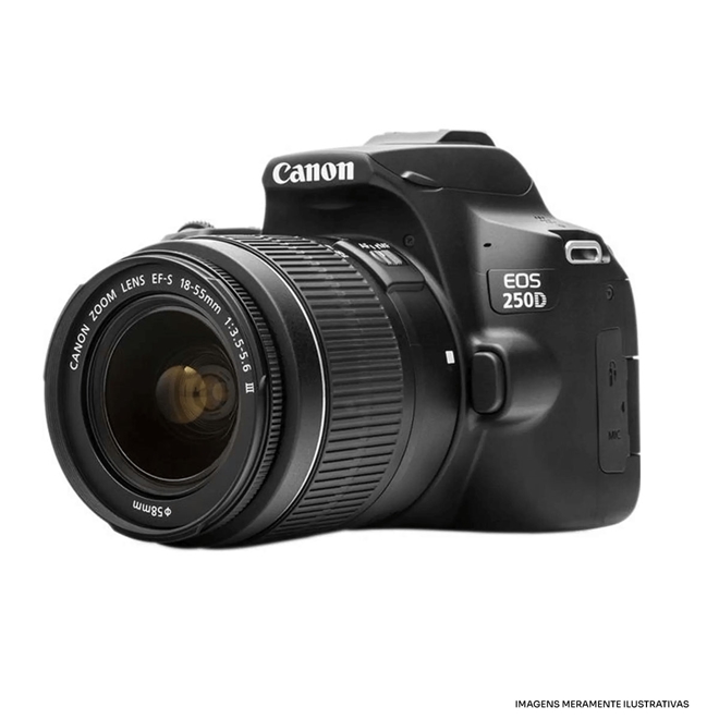 CAMERA CANON EOS 250D 18-55 IS STM IMP - CAMERA CANON EOS 250D 18-55 IS ...