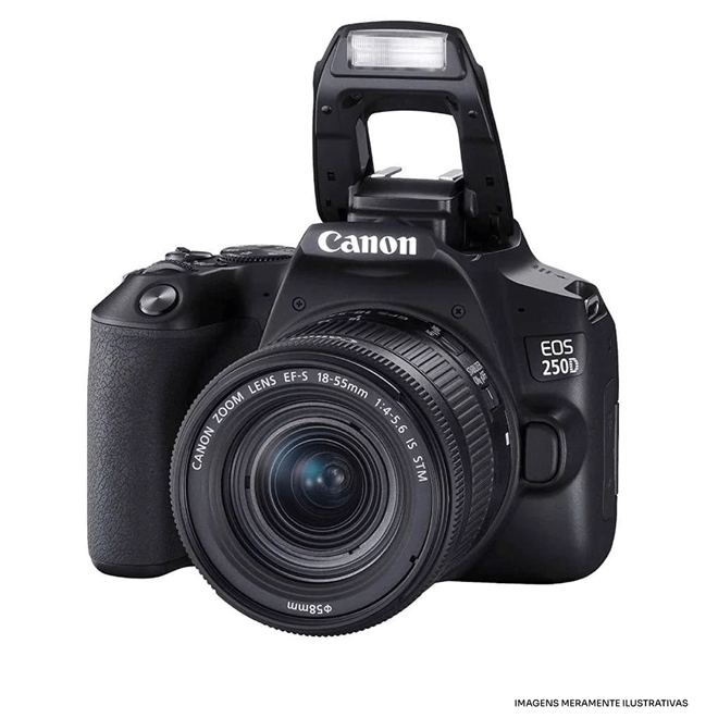 CAMERA CANON EOS 250D 18-55 IS STM IMP - CAMERA CANON EOS 250D 18-55 IS ...